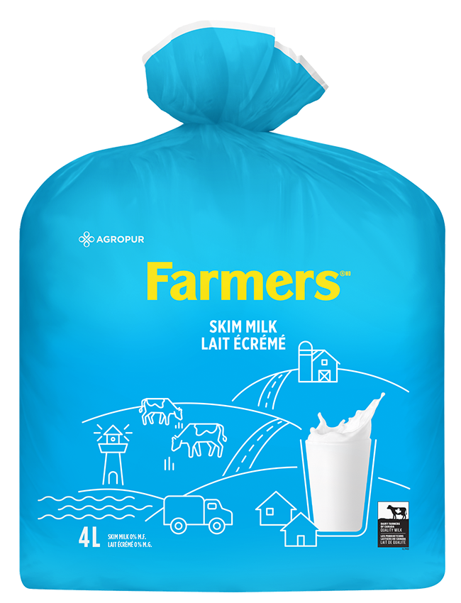 4L FARMERS MILK 0% | Agropur Solutions