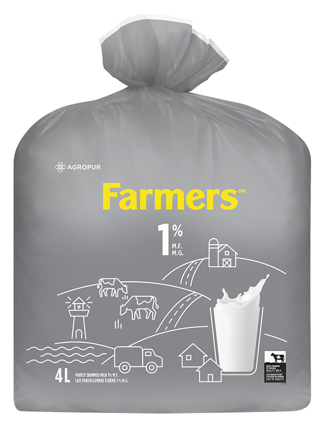4L FARMERS MILK 1% | Agropur Solutions